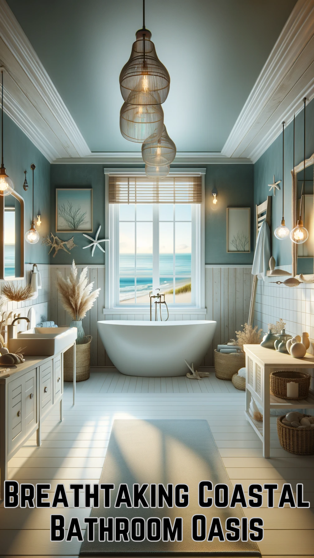 Unlock the Secret to a Breathtaking Coastal Bathroom Oasis - Badezimmer ...