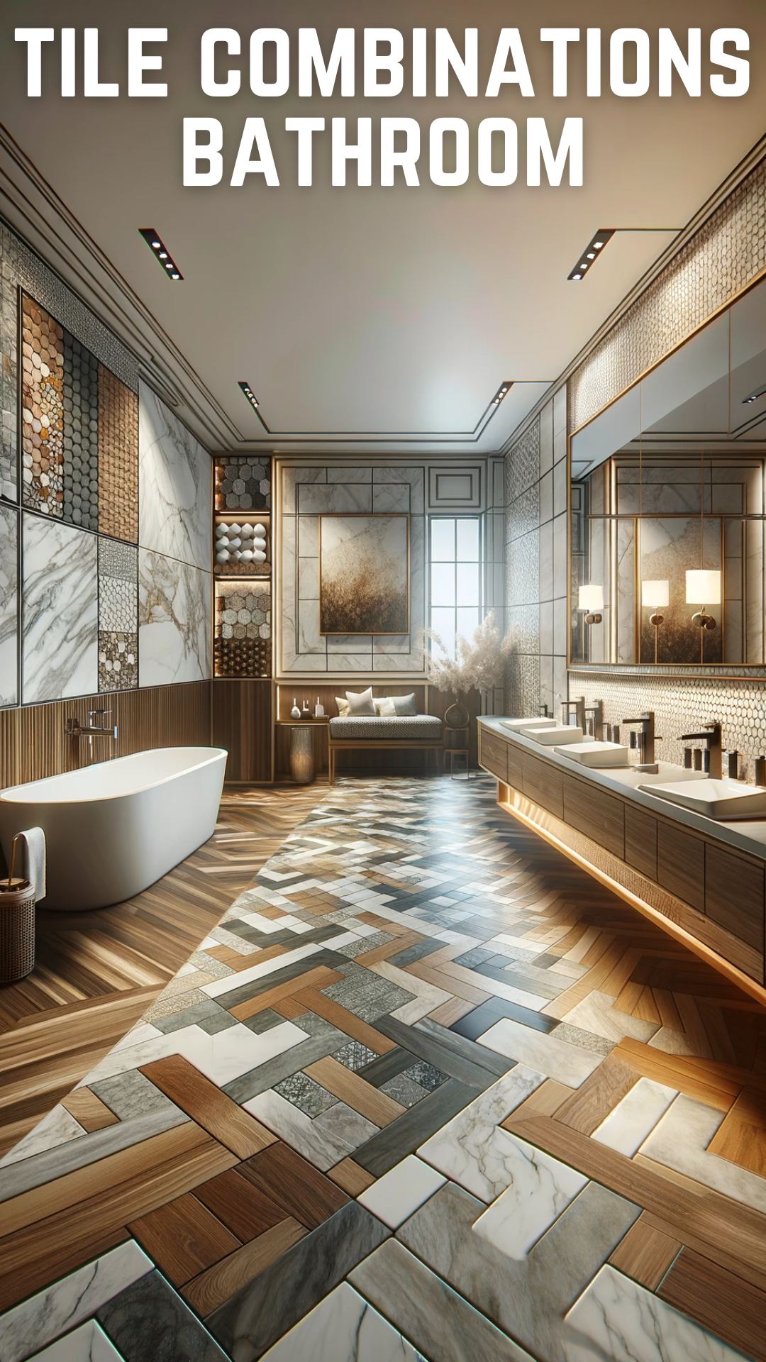 Unlock the Secret to a Stunning Bathroom with These Tile Combinations ...
