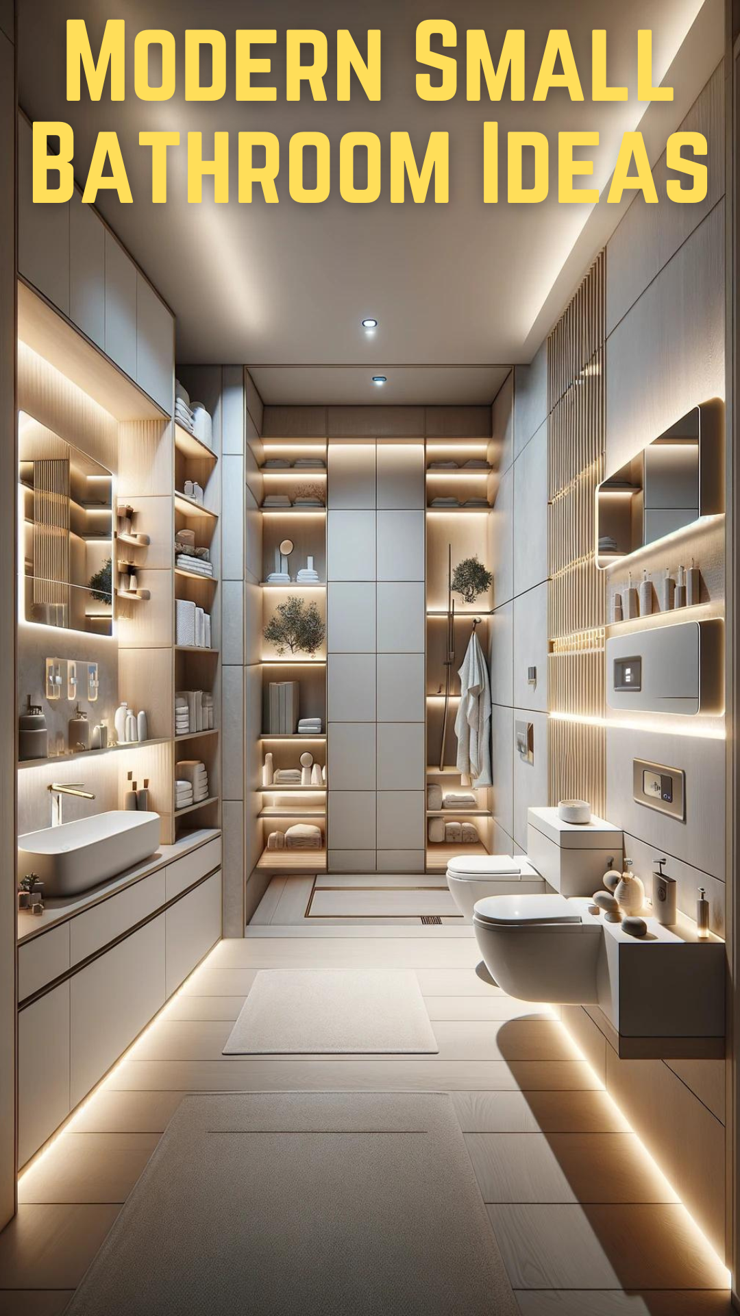 Transform Your Tiny Washroom into a Luxury Retreat: Modern Small ...