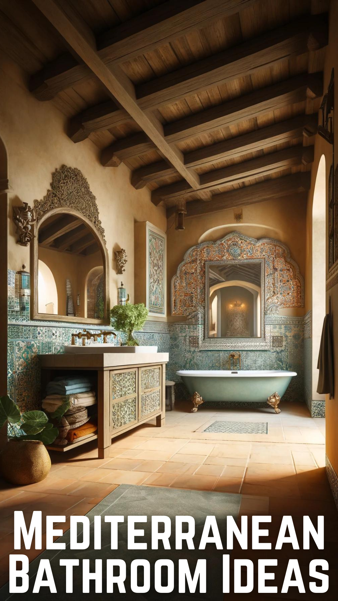 Transform Your Space with These Stunning Mediterranean Bathroom Ideas ...