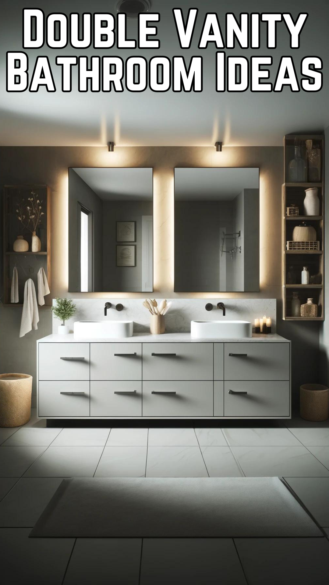 Transform Your Space with These Stunning Double Vanity Bathroom Ideas ...