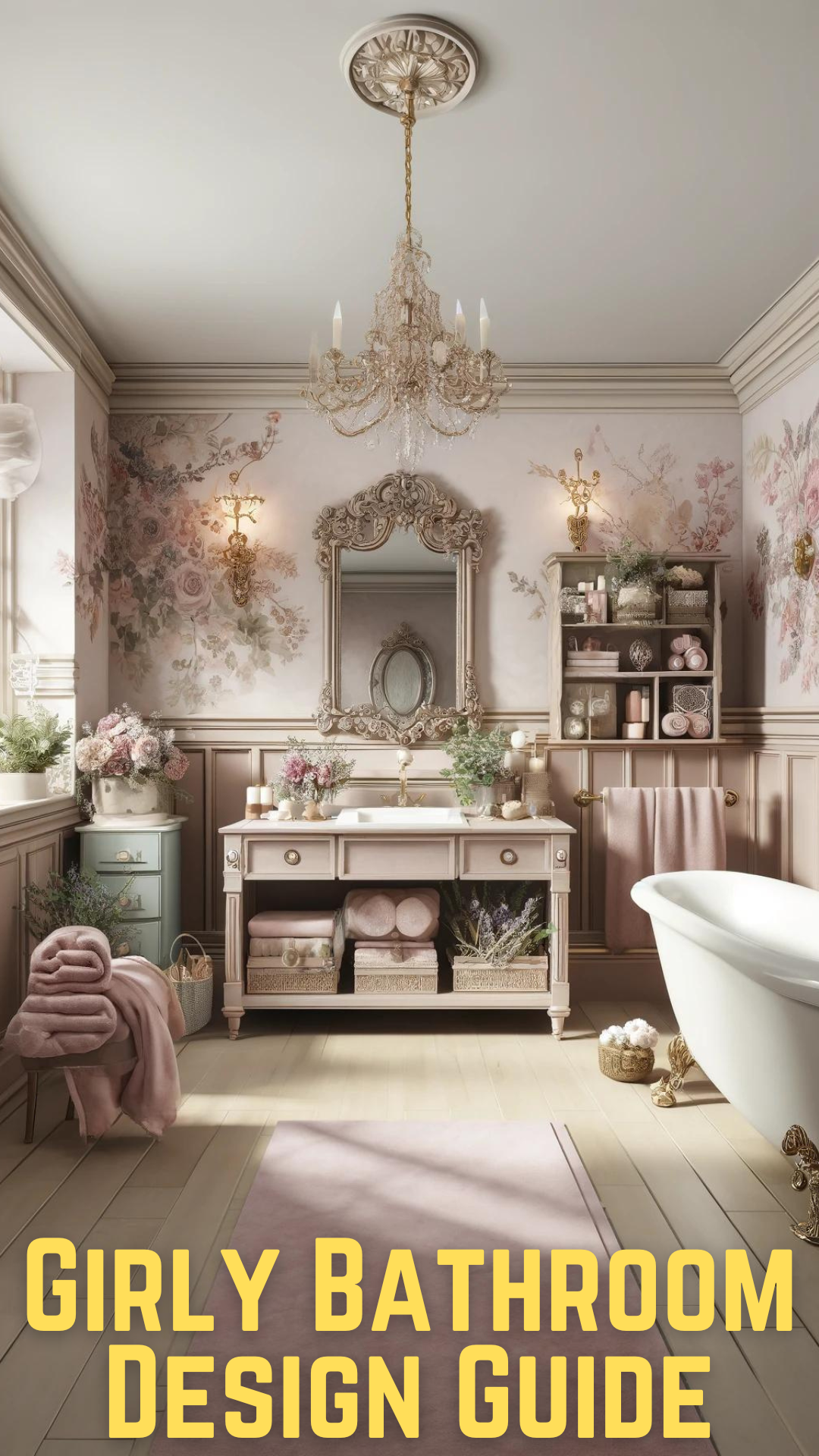 The Ultimate Guide to Designing a Girly Bathroom Haven - Badezimmer ...