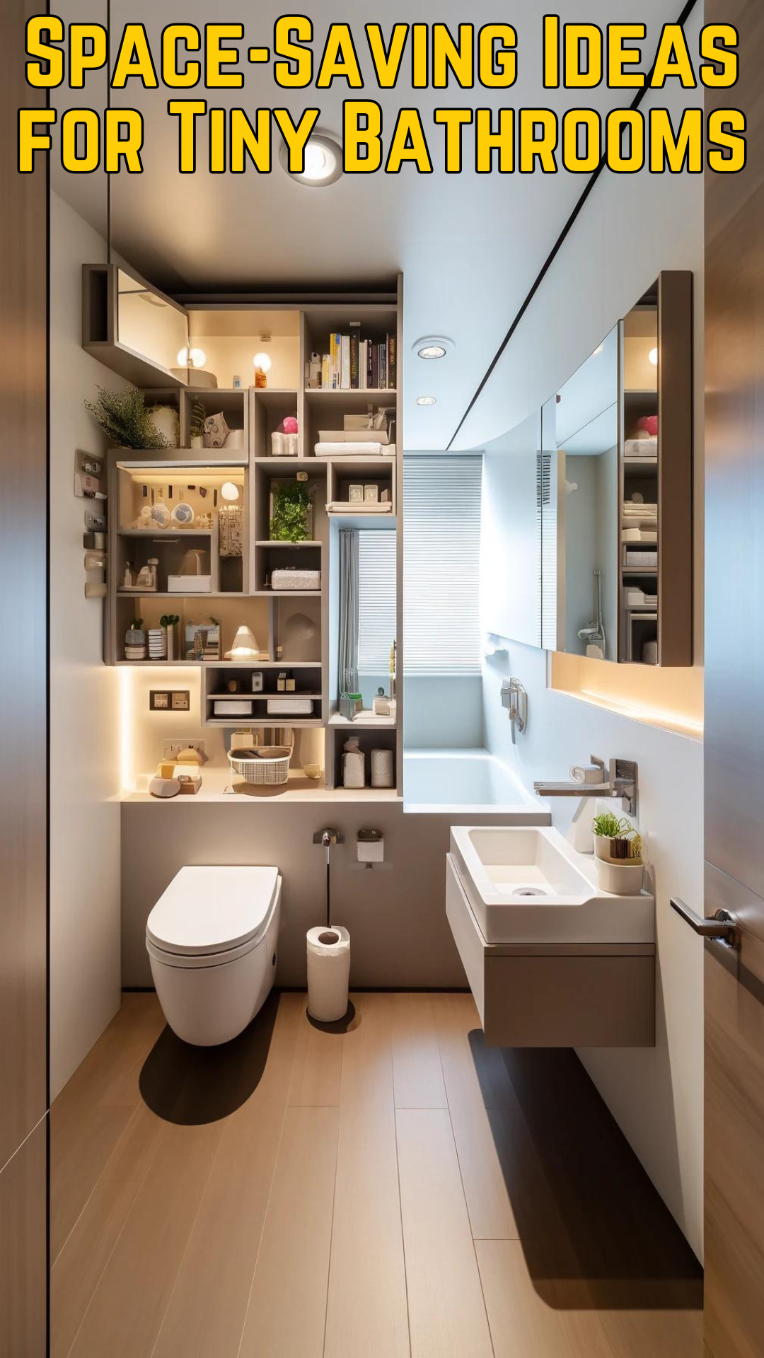 Ultimate Space-Saving Ideas for Tiny Bathrooms That Will Blow Your Mind ...