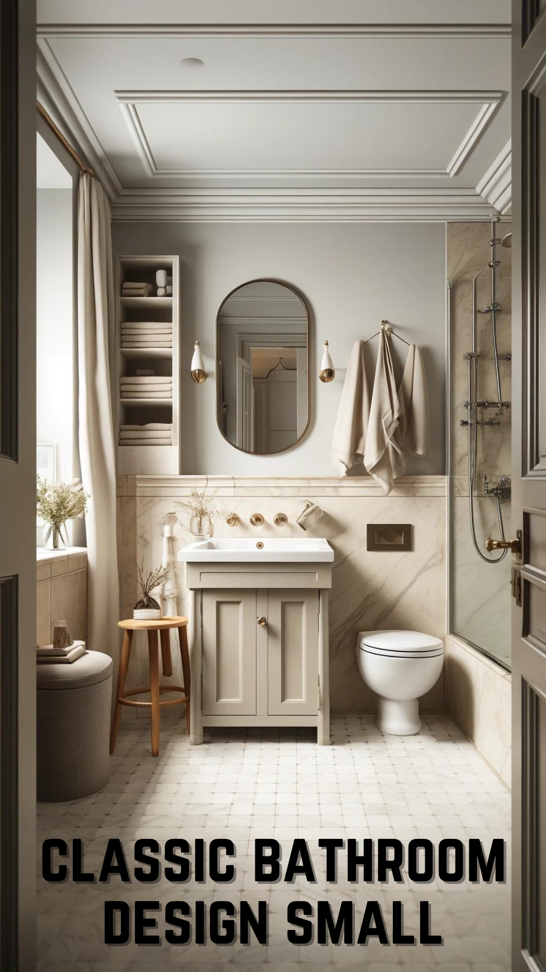 Classic Bathroom Design Tips for Small Spaces That Will Amaze You ...