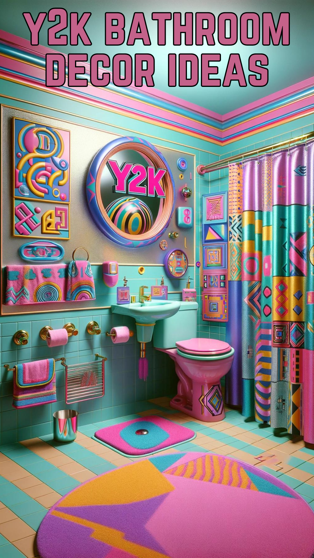 Y2K Bathroom Decor Ideas That Will Transport You to the Nostalgic Era ...