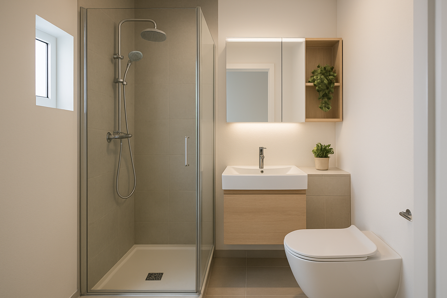 Mini Bad ganz groß Clevere Ideen für kleines Badezimmer mit Dusche die ...